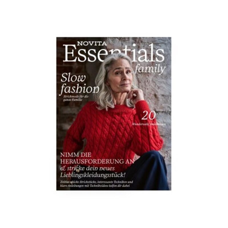 "Novita Anleitungsheft Essentials Family DE", 14,90