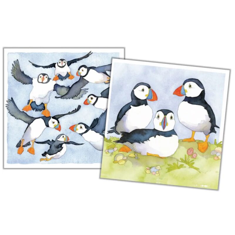 Karten Mini "Puffins", 4,95